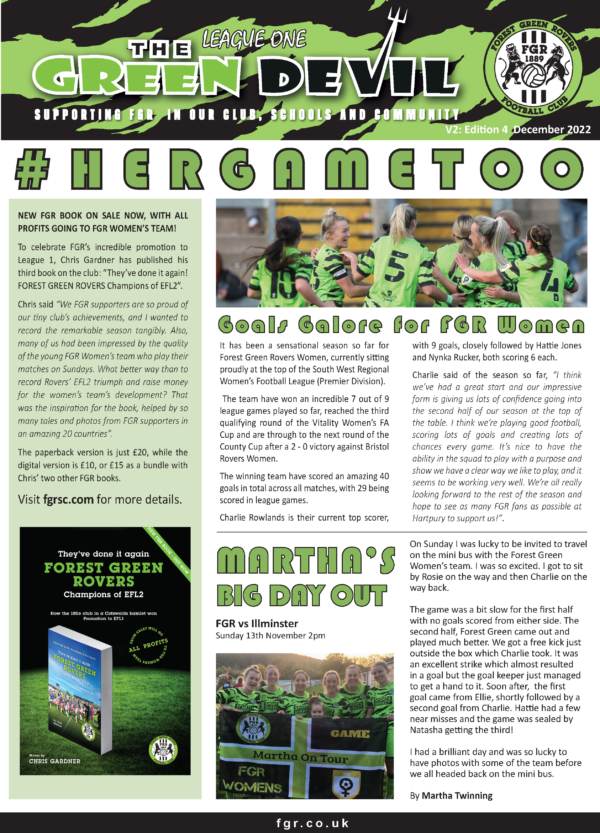 The Green Devil – Forest Green Rovers Supporters Club
